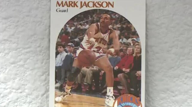 Mark Jackson basketball card featuring Menendez brothers becomes ...