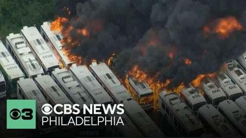 Electric fire caused 40 SEPTA buses to catch fire at bus yard in ...