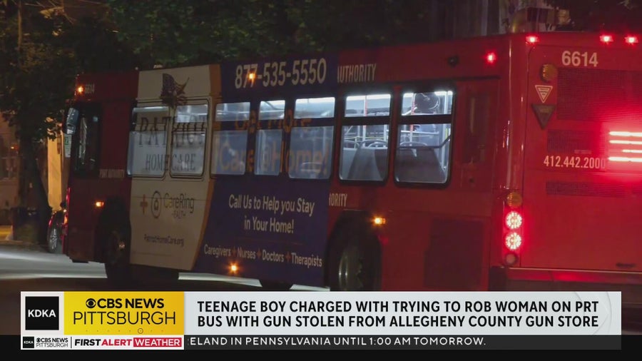 Teenager arrested for armed robbery on Pittsburgh Regional Transit bus ...