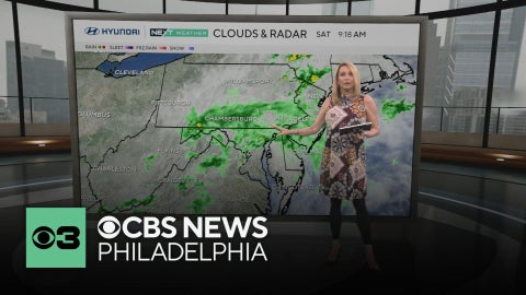 Chances of showers and storms in Philadelphia area this weekend under ...