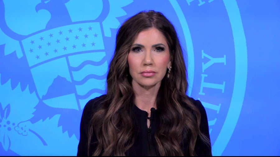 Homeland Security Secretary Kristi Noem says "we're not going to let a ...