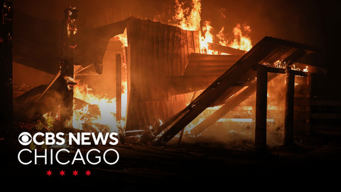 6 horses killed in barn fire in Northwest Chicago suburb - CBS Chicago