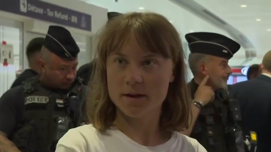 Israel deports activist Greta Thunberg after military seized Gaza Freedom Flotilla ship - CBS News