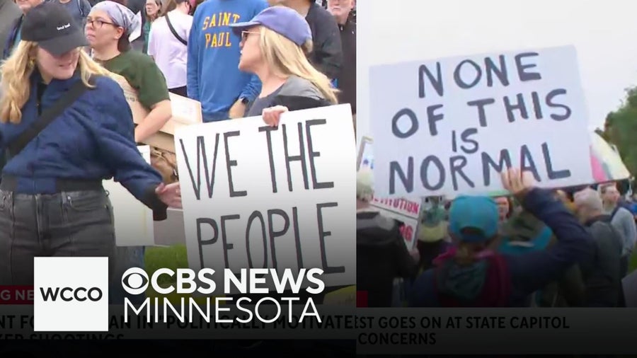 Thousands attend "No Kings" rally at Minnesota Capitol in wake of ...