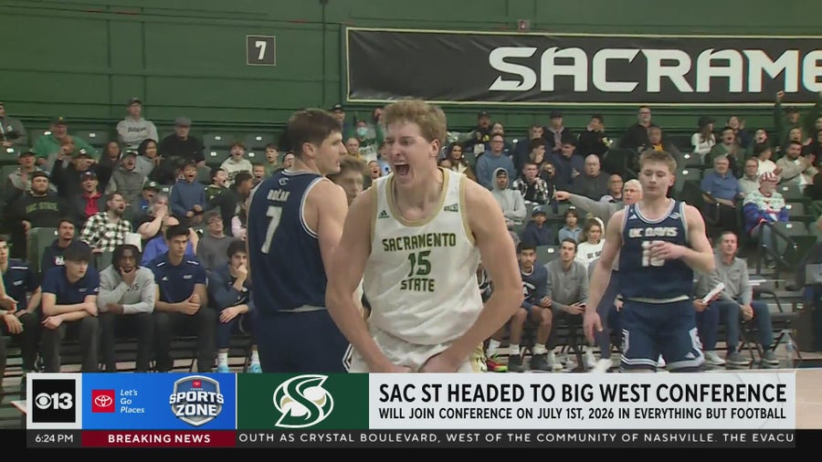 Sac State athletics to join Big West in all but football in 2026 - CBS ...