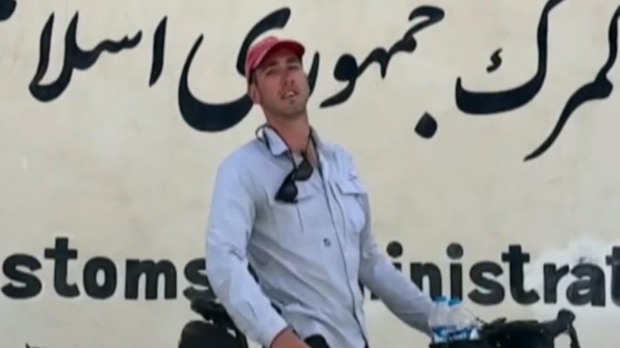 American cyclist who got trapped in Iran talks about his tense escape ...