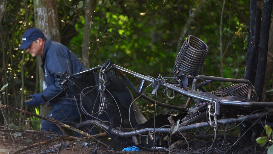 Hot air balloon catches fire and falls in Brazil, killing at least 8 ...