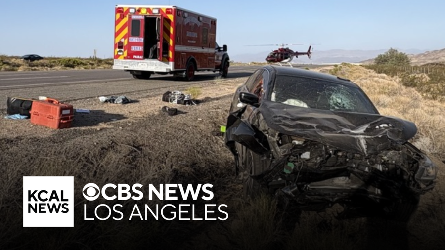 Nine hospitalized in two-car crash on 15 Freeway in San Bernardino ...