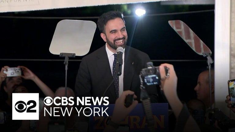 Zohran Mamdani claims victory in NYC Democratic mayoral primary in speech to supporters - CBS ...