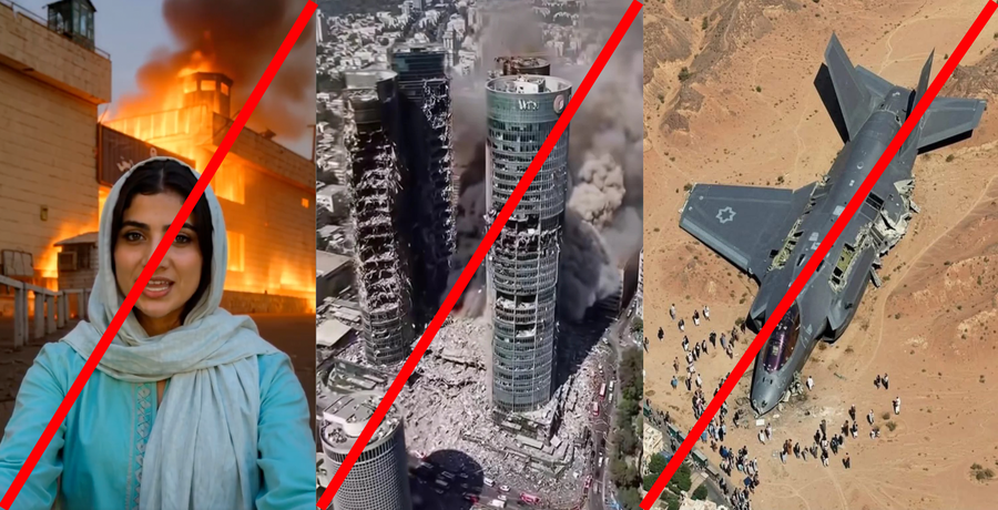 AI-generated videos are fueling falsehoods about Iran-Israel conflict ...