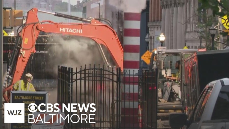 Crews continue repairs after underground fire in Downtown Baltimore ...