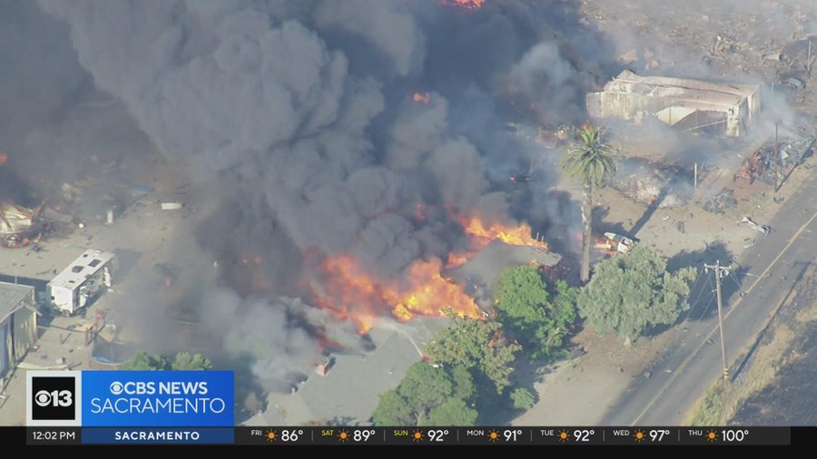 Human remains found at California fireworks warehouse explosion site ...
