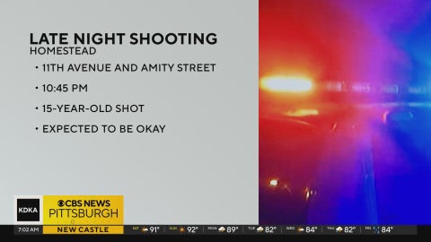 15-year-old recovering after late-night shooting in Homestead - CBS ...
