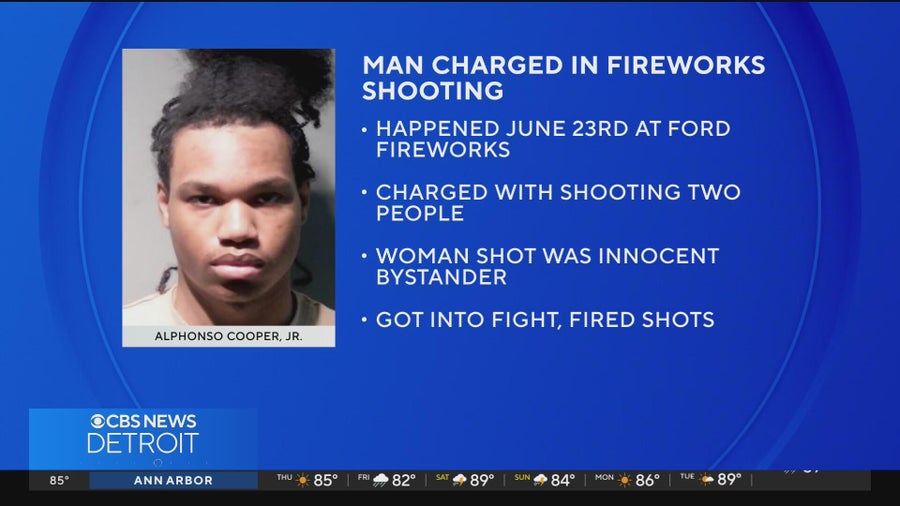Romulus teen charged with shooting 2 people at Detroit's Ford Fireworks ...