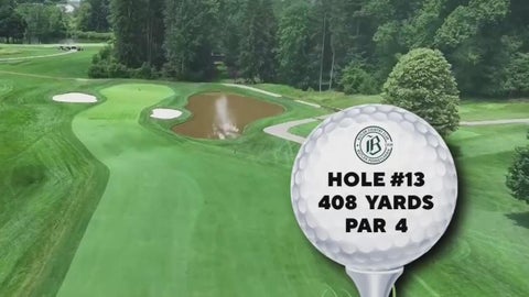Butler Country Club's 13th hole is a tough test from start to finish ...