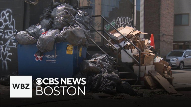 Dumpster overflows at Boston restaurant amid trash workers strike, "the ...
