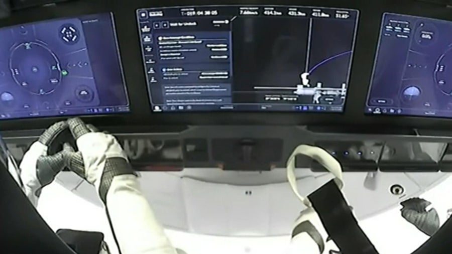 Privately funded crew returns to Earth in SpaceX Crew Dragon capsule ...