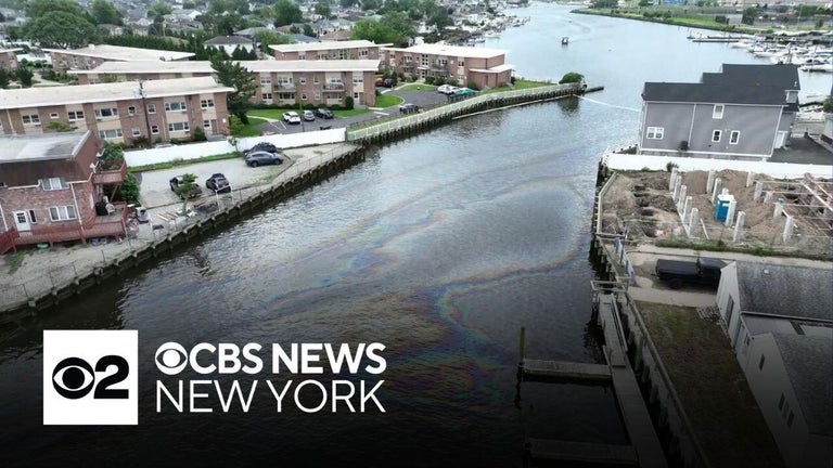 Oil spill in Long Island's Mill River forces around-the-clock ...