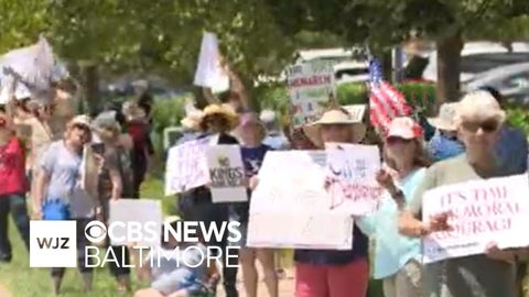 Marylanders join nationwide protests to honor the late civil rights ...