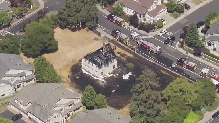 Fire burns historic 1850s Harlan House in San Ramon, city's oldest home ...