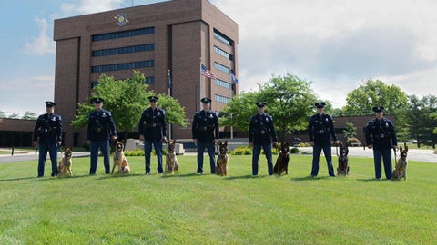 Michigan State Police sends its newest K-9 units to their assignments ...