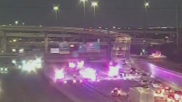 I-35W in Downtown Fort Worth reopens after deadly crash - CBS Texas