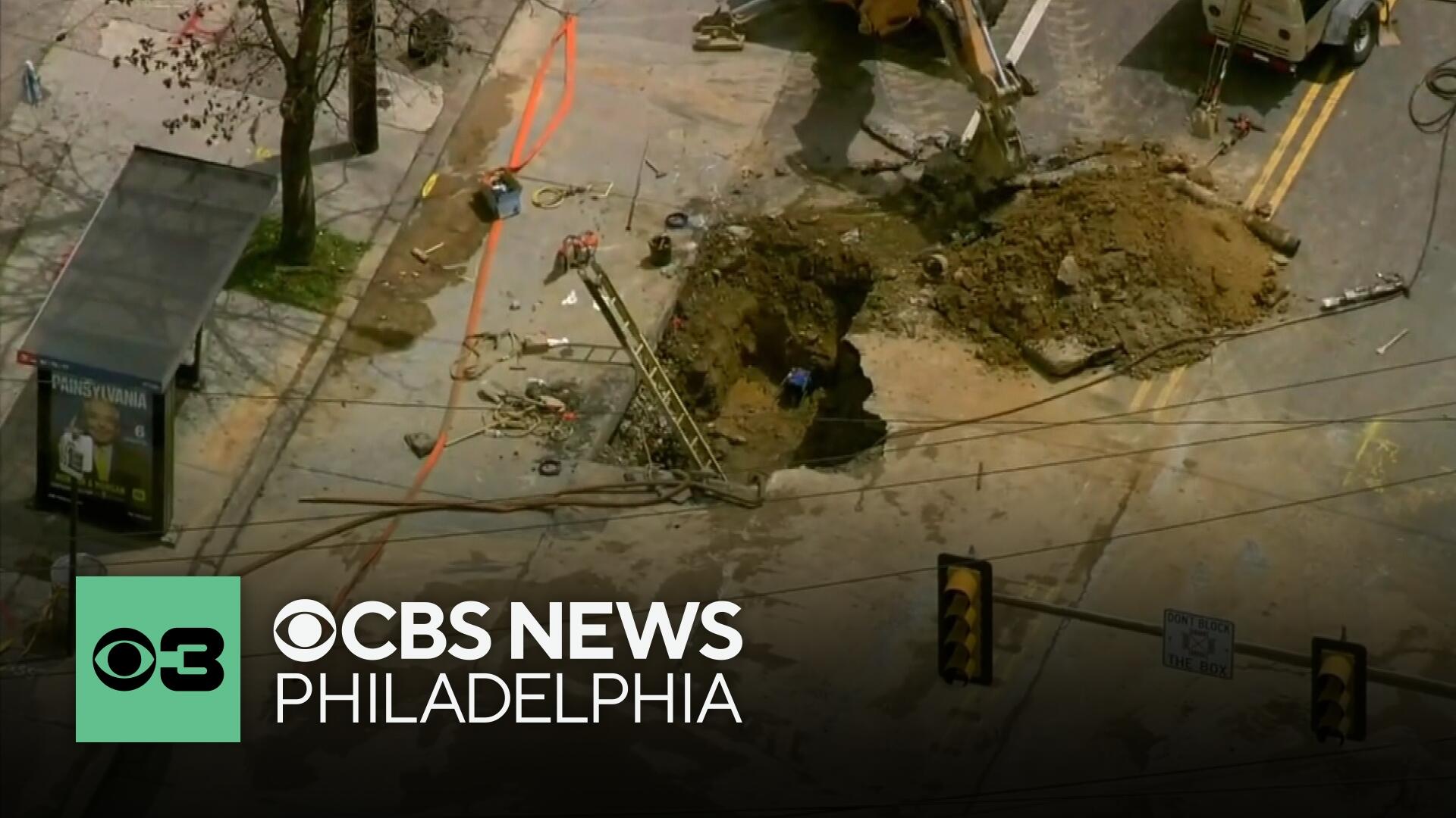 Water main break closes major Cottman Avenue intersection in Northeast ...