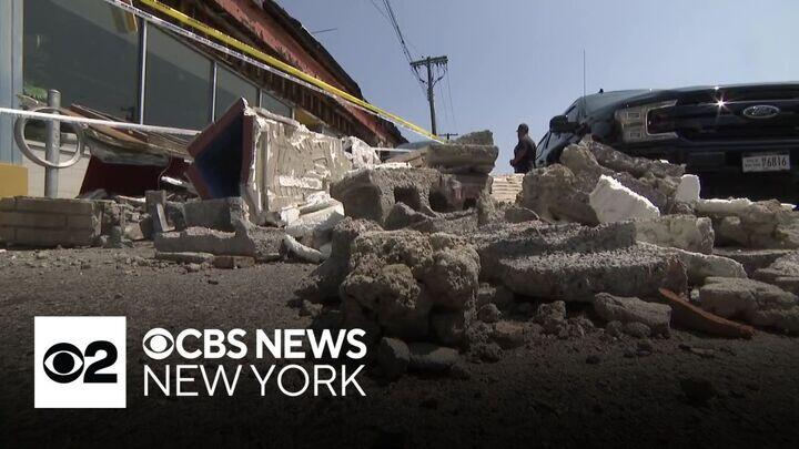 Queens building owner issued violation after facade collapse injures 3 ...