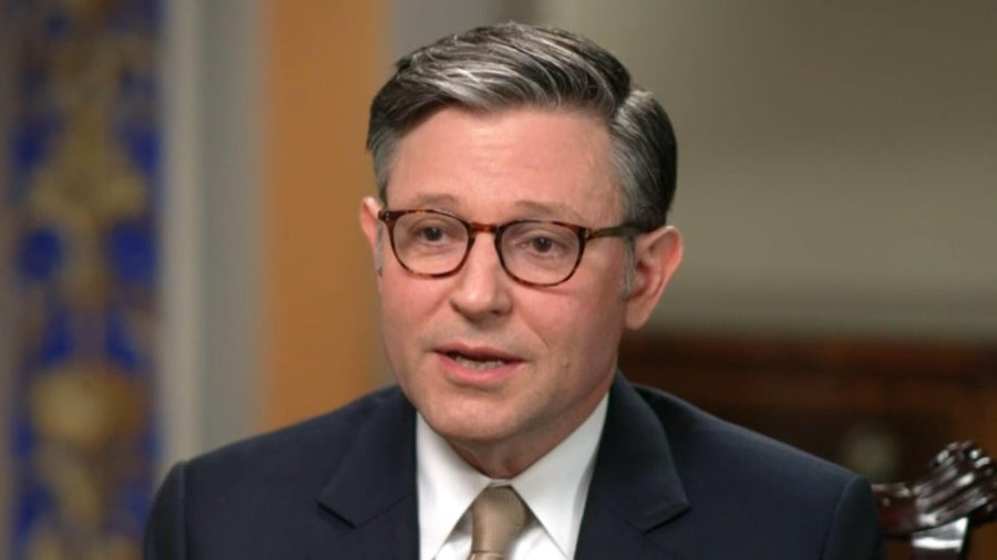 House Speaker Mike Johnson says he expects "rocky road" for Federal ...