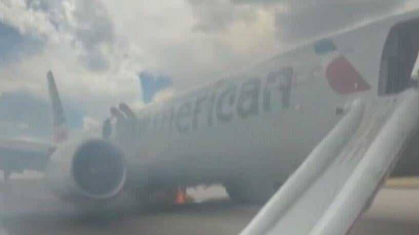 American Airlines jet at Denver International Airport evacuated due to ...