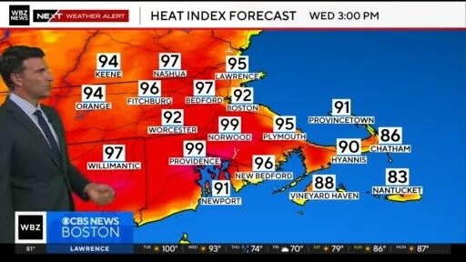 Heat advisory in effect across most of Massachusetts, Boston sets ...