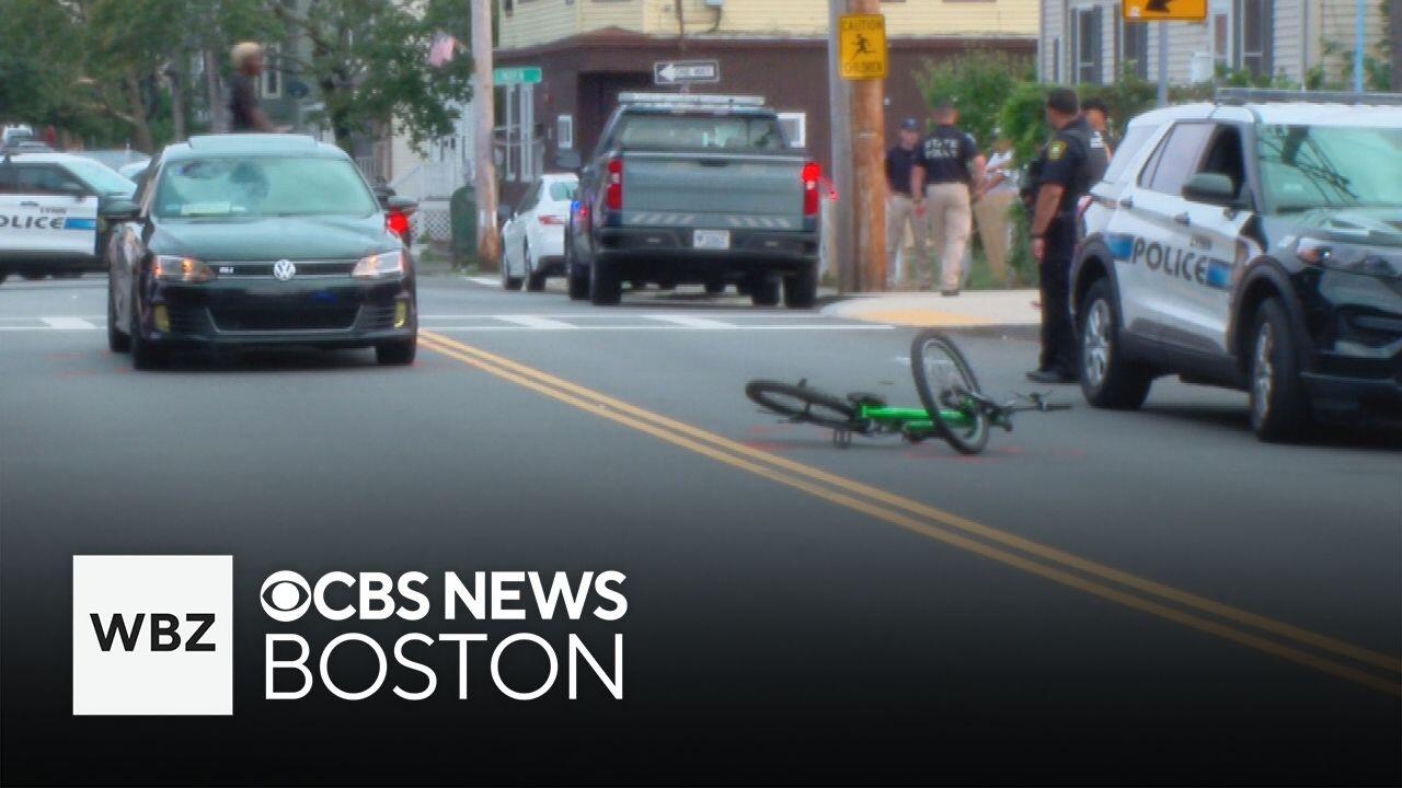 Teen seriously injured after being hit by car while riding bike in Lynn - CBS Boston