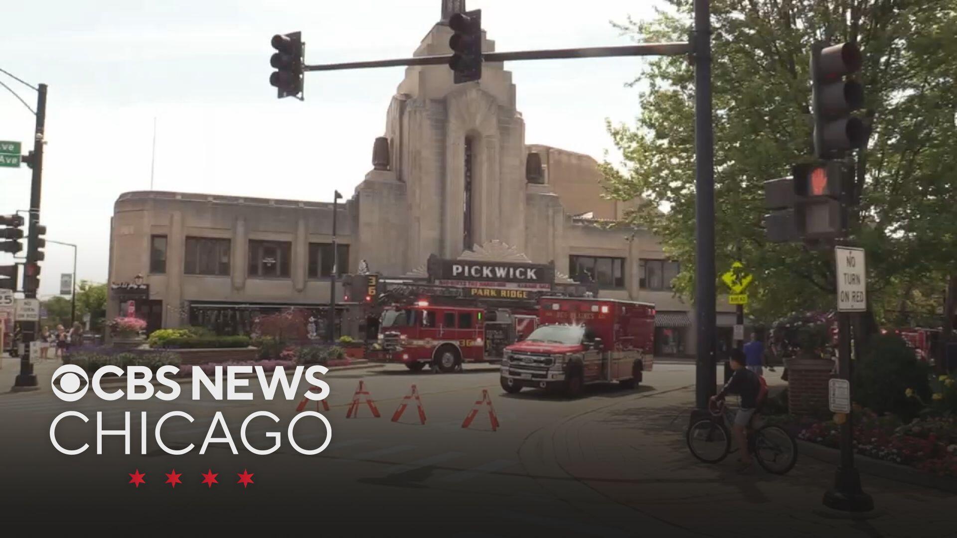 Historic Pickwick Theatre in Park Ridge, Illinois spared from Monday ...