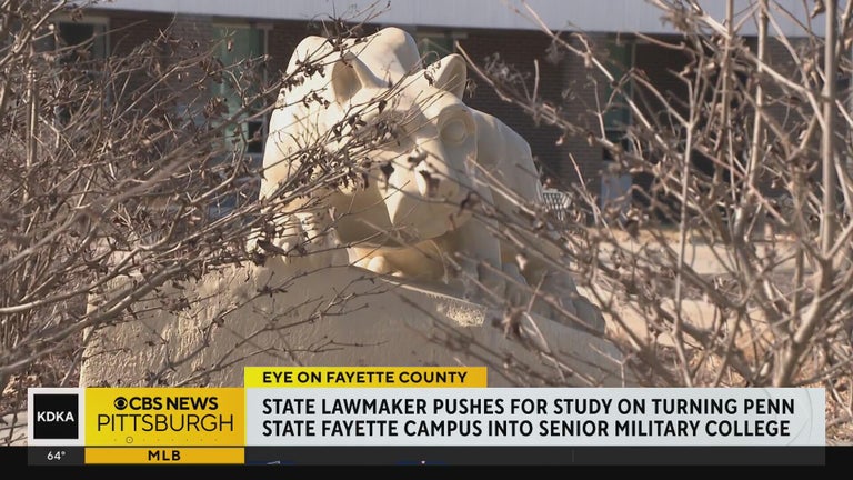 Pa. state lawmakers push to launch study to turn Penn State Fayette into military college - CBS ...