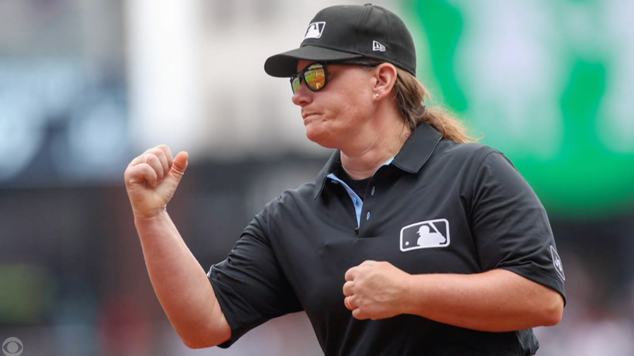 Jen Pawol makes MLB history as first female umpire, donates cap to Hall ...