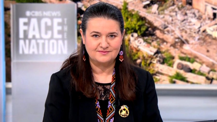 Transcript: Ukrainian Ambassador Oksana Markarova on "Face the Nation with Margaret Brennan ...