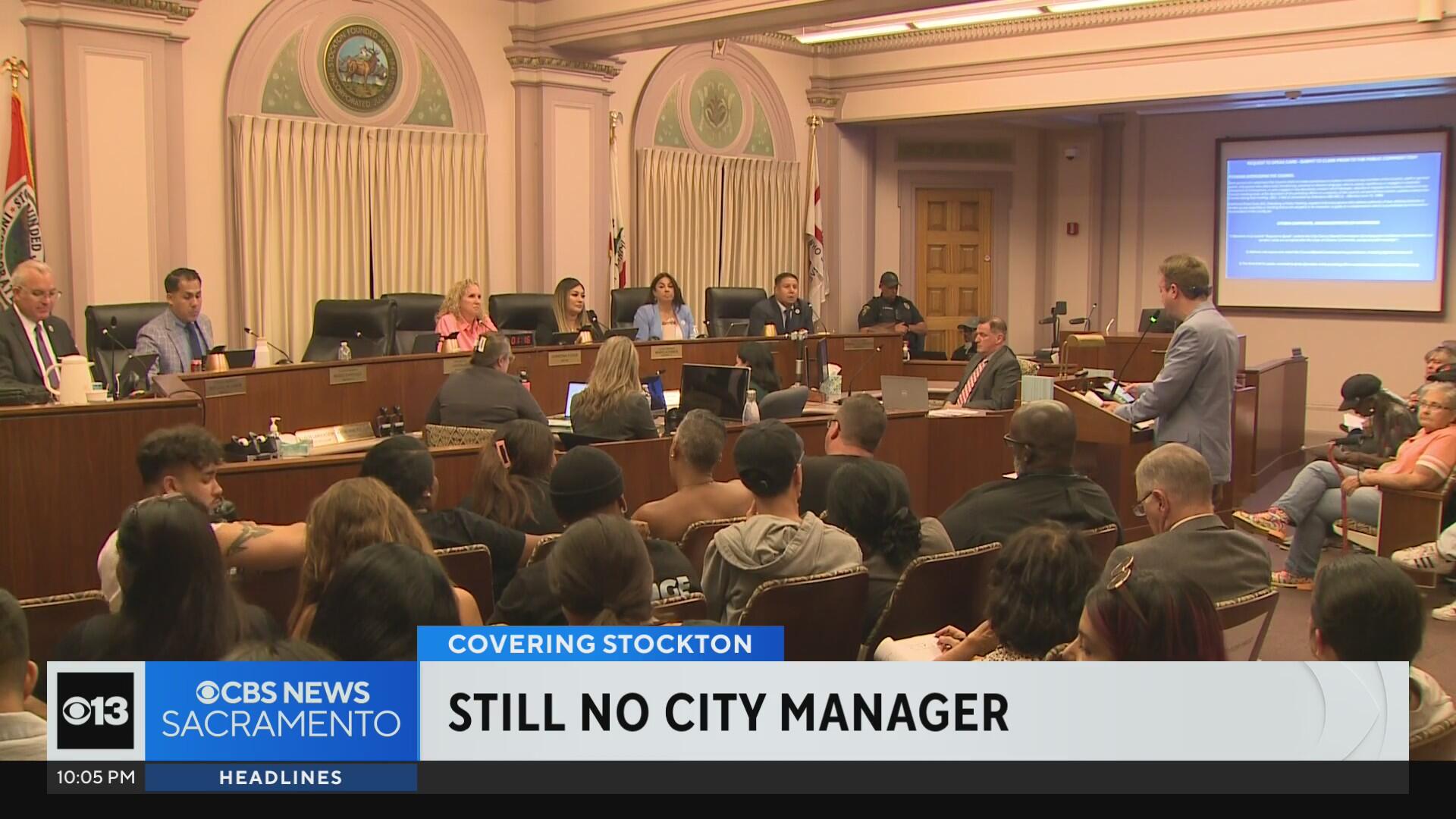 Stockton City Council Meeting Ends With Delay In City Manager Decision