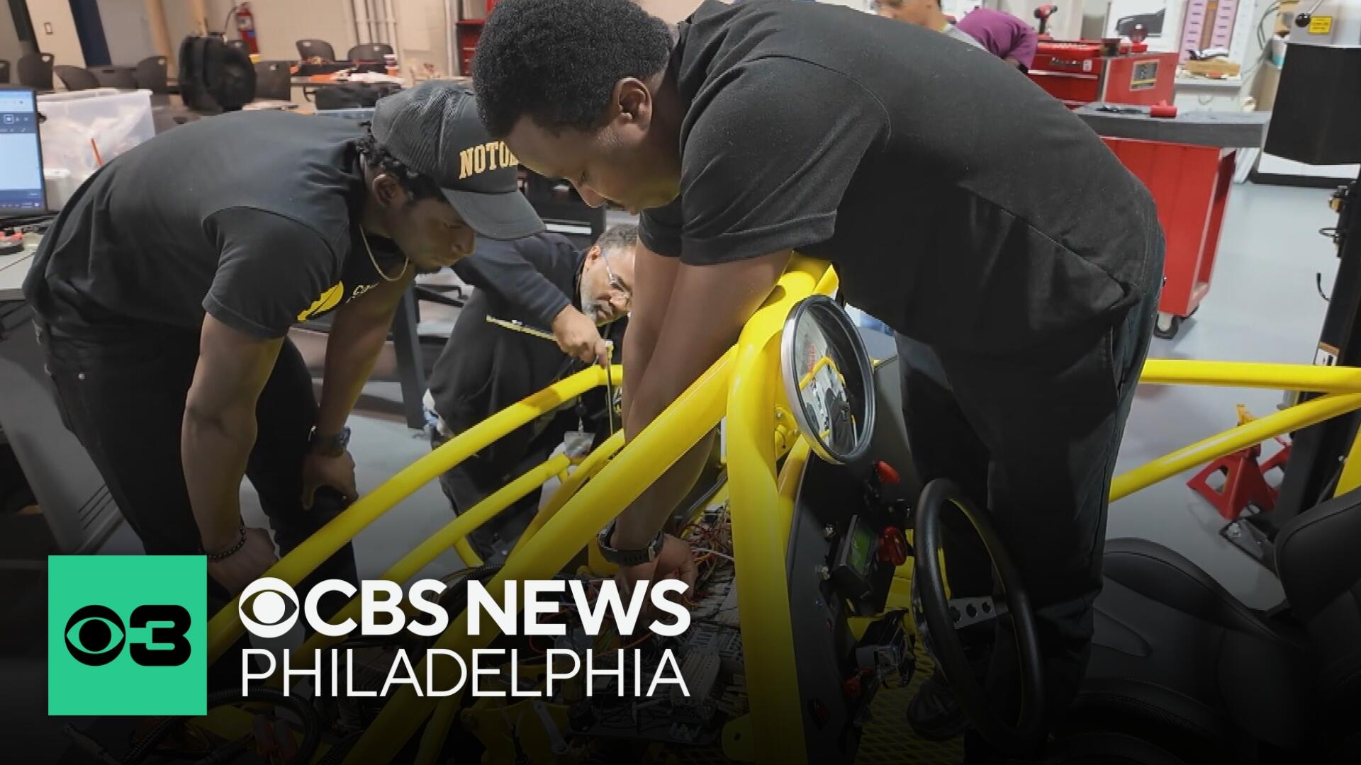 Philadelphia students build electric vehicle from scratch, ushering in ...