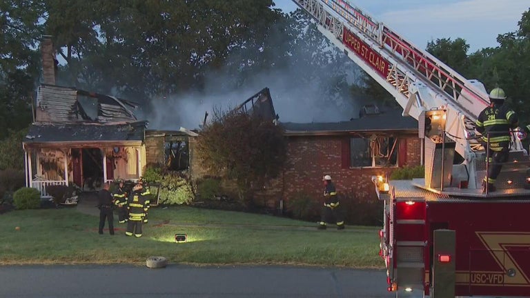 Dog saves Upper St. Clair family from house fire, officials say - CBS ...