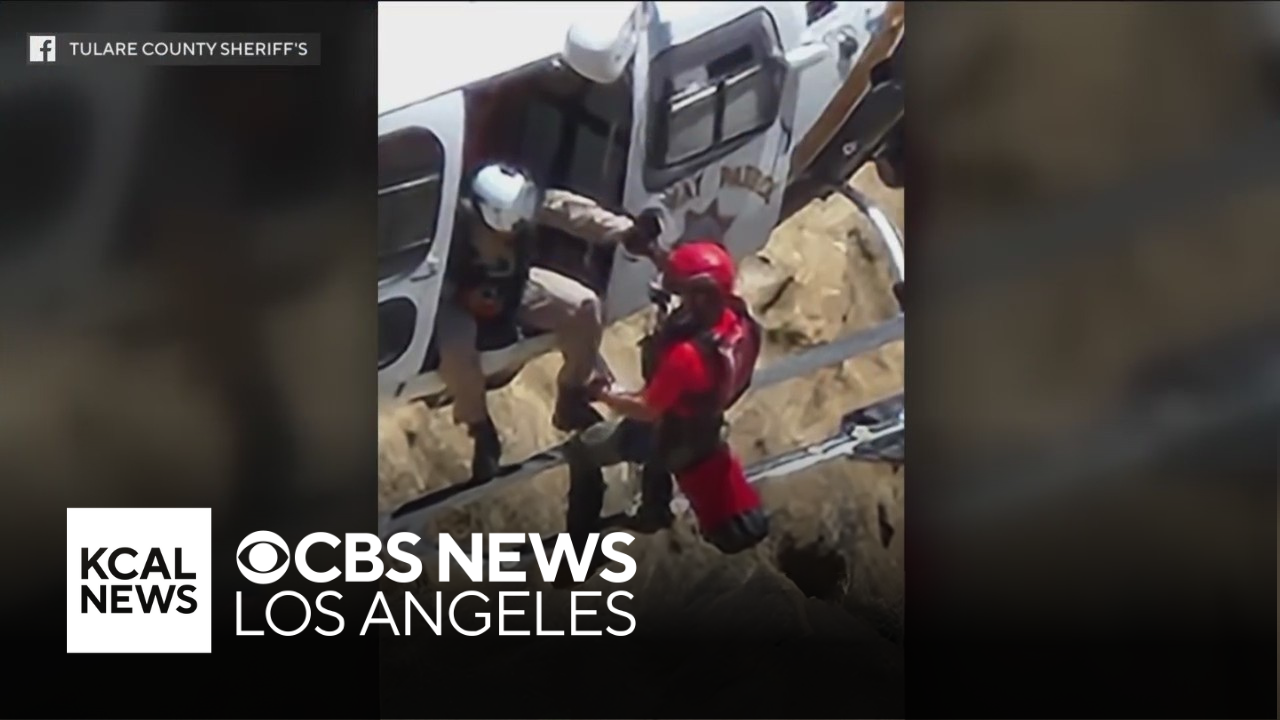 Long Beach man rescued after being trapped behind waterfalls for 2 days ...