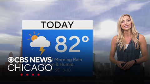 Flash Flood warning issued in morning for parts of Illinois - CBS Chicago