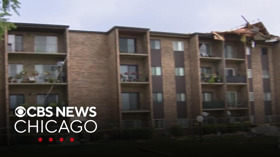 Microburst believed to be to blame for ripping roof off apartment ...