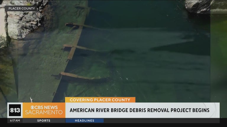 Tons of debris from Placer County bridge that collapsed in 1964 is ...