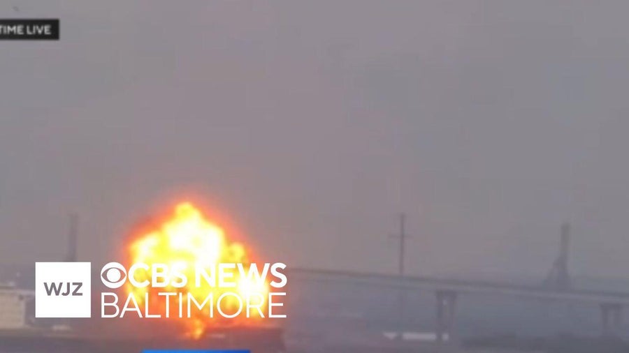 Video shows ship filled with coal explode near Baltimore's Key Bridge ...