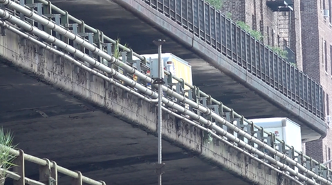 Brooklyn-Queens Expressway Triple Cantilever repair project drawing ...