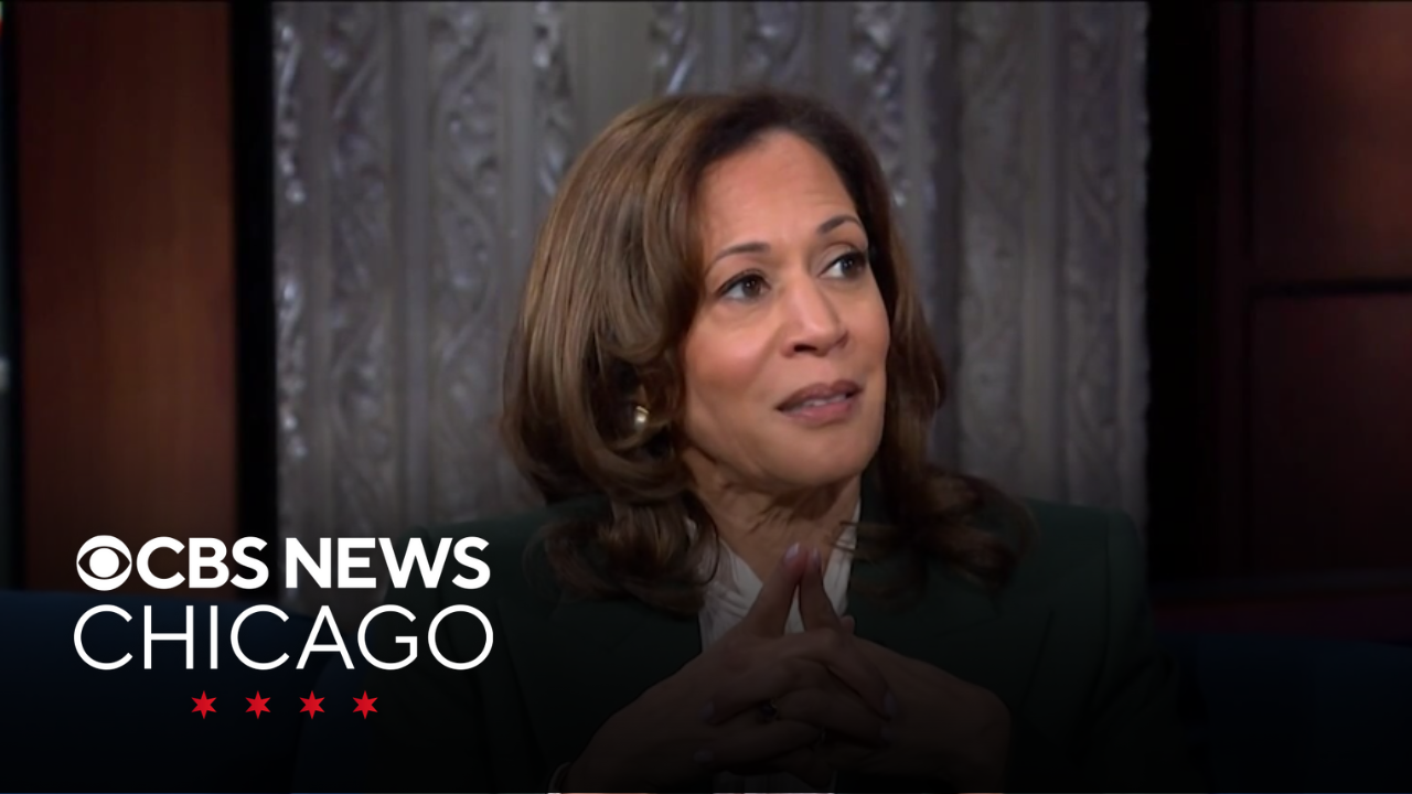 Kamala Harris bringing book tour to Chicago - CBS Chicago