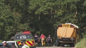 Bus carrying junior high football team crashes near Pittsburgh; at least 21 students ...