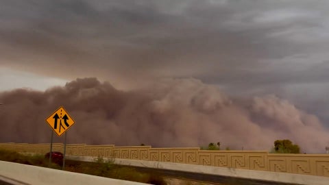 Videos show dust storm sweeping through Phoenix area, ASU football ...