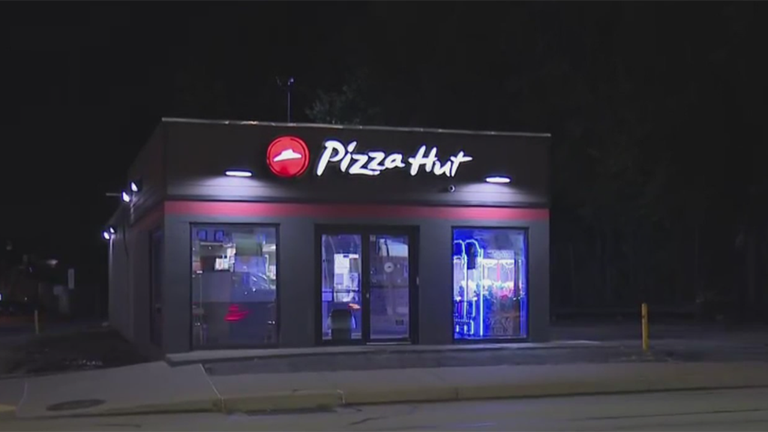 Man arrested following armed robbery of Pizza Hut in Bloomfield - CBS ...