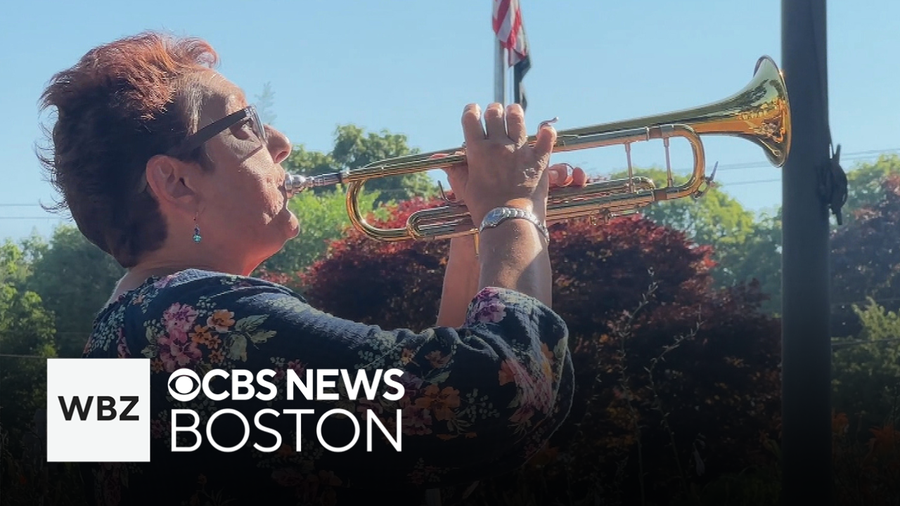 Trumpet player honors veterans in Franklin with Taps at solemn services ...